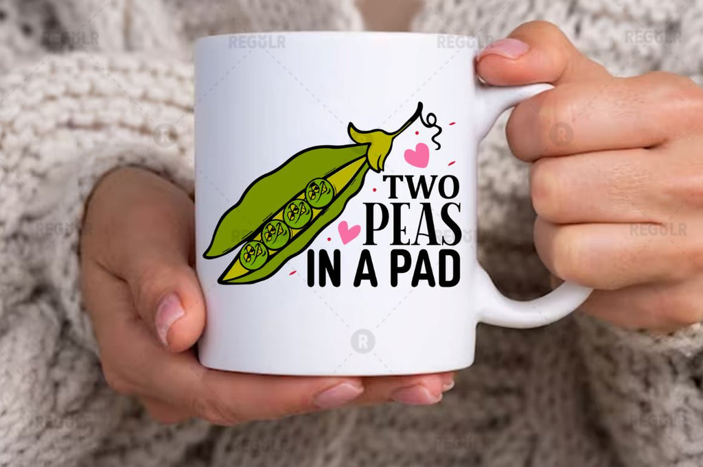 Two peas in a pad SVG - So Fontsy