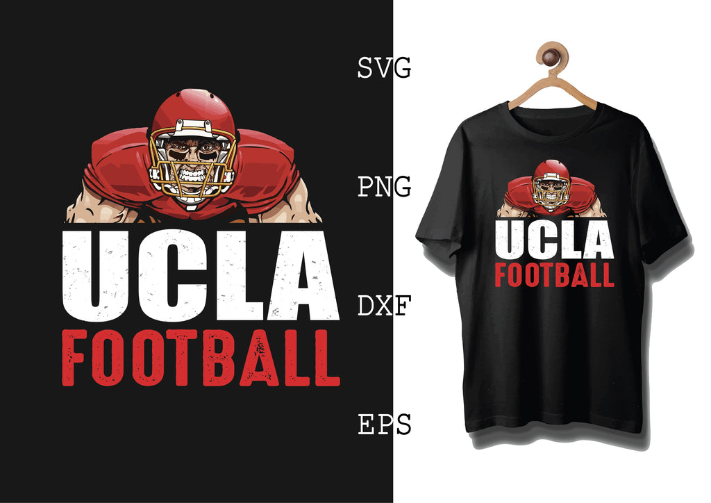 UCLA Football Svg, Football Season Svg, Football Team Svg, American ...