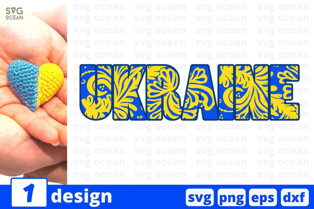 Ukraine Sign SVG Bundle - So Fontsy