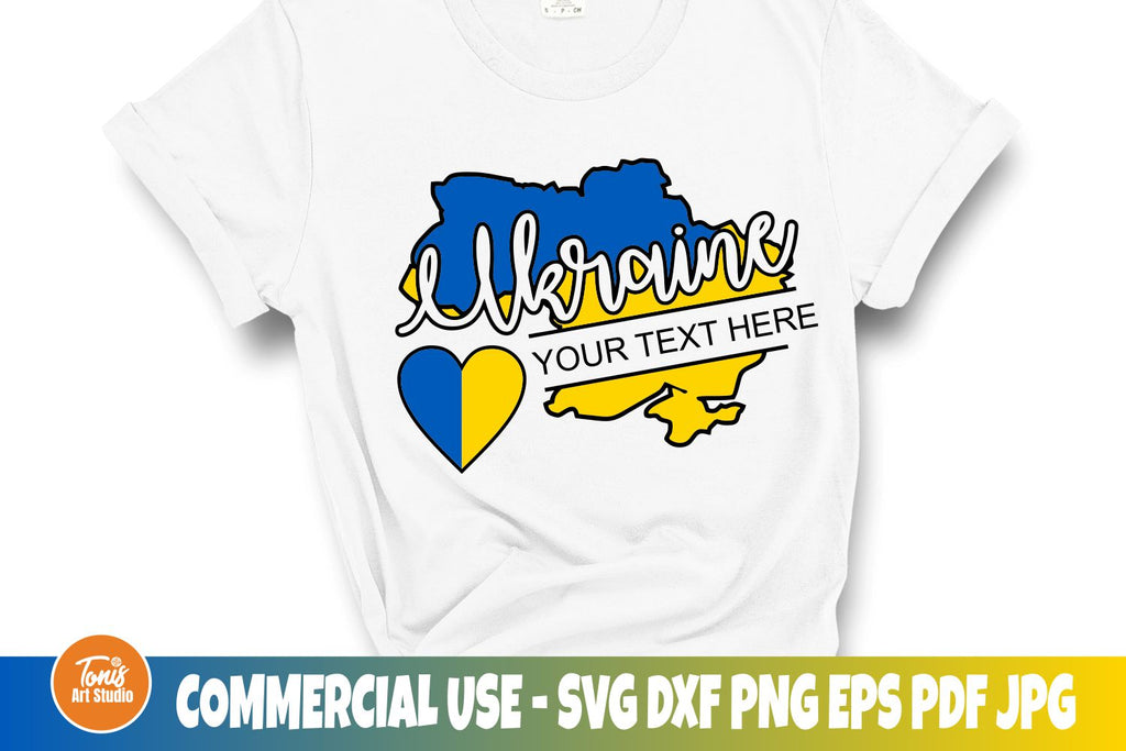 Ukraine SVG, PNG | Ukraine monogram svg | Ukraine svg cut file - So Fontsy