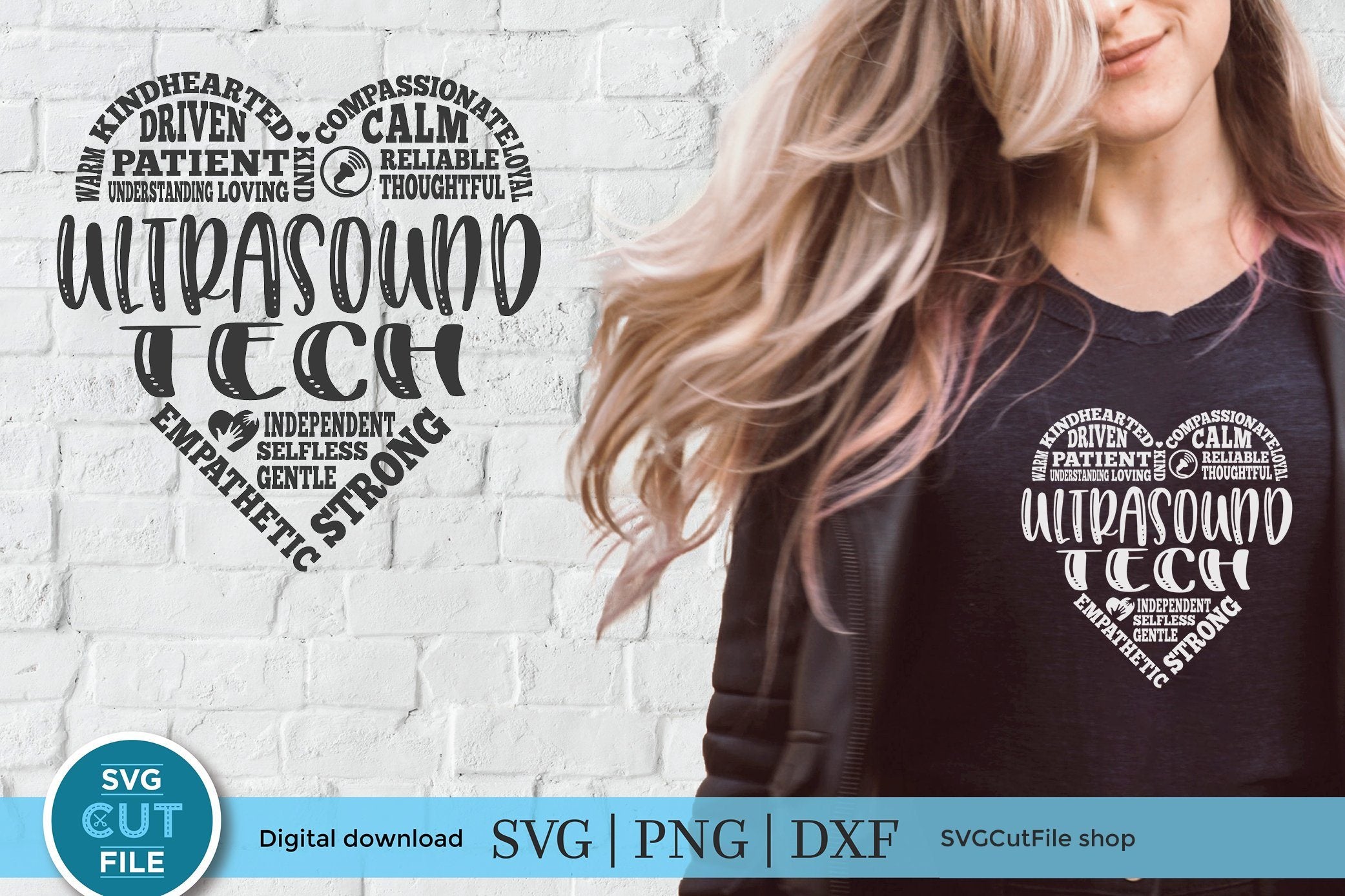 Ultrasound tech svg, an Ultrasound svg for Cricut or Silhouette - So Fontsy
