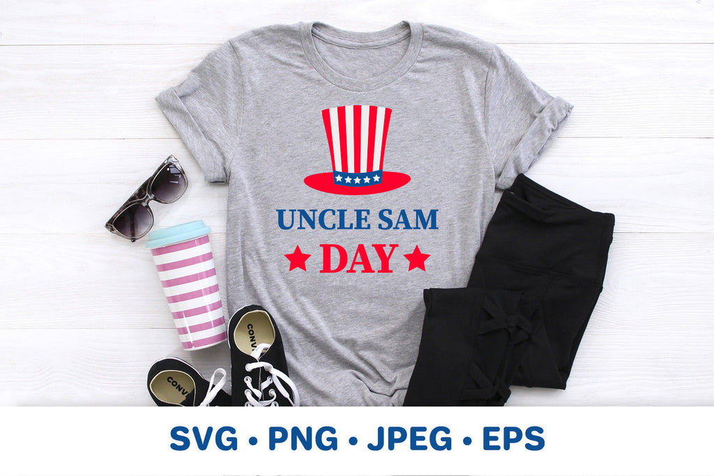 Uncle Sam Day SVG - So Fontsy