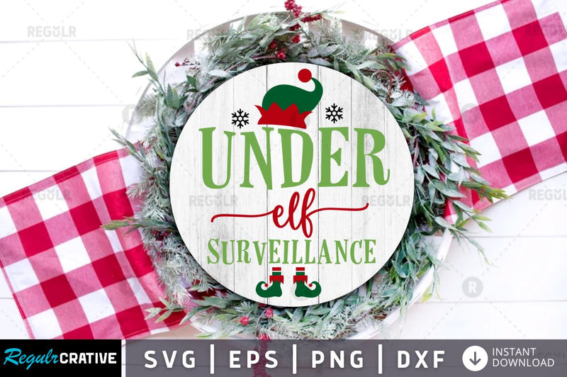Under elf surveillance SVG - So Fontsy