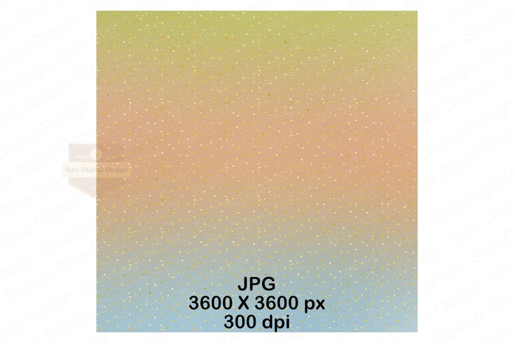 Unicorn Glitter Background Digital Papers - So Fontsy