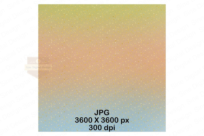 Unicorn Glitter Background Digital Papers - So Fontsy