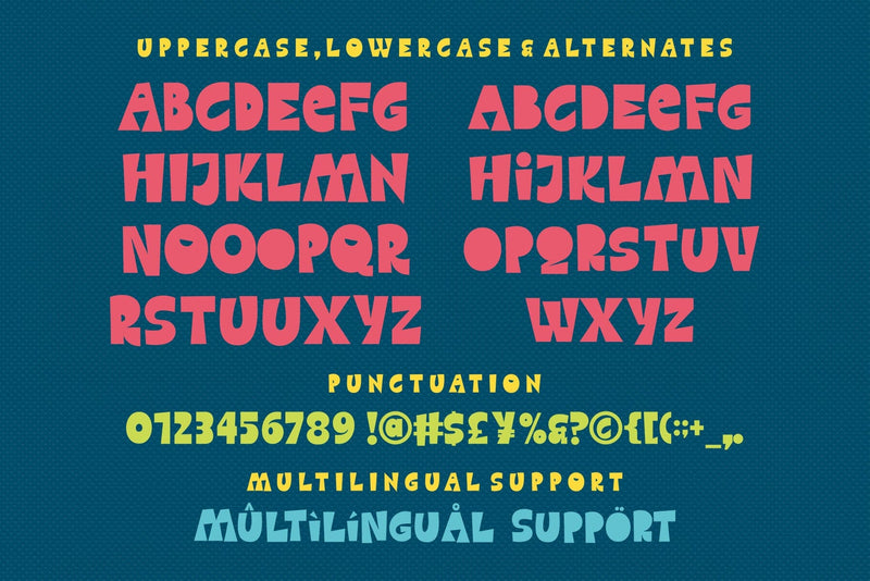 Urgent Burger - Papercut Style Font - So Fontsy