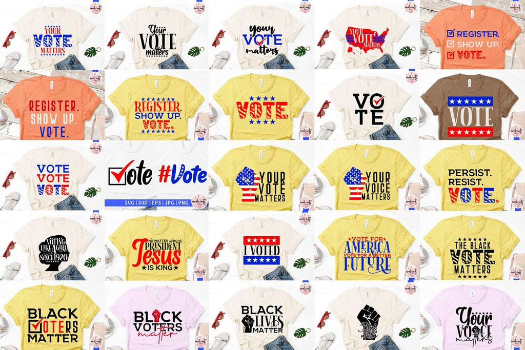 US President Elections Mega SVG Bundle - So Fontsy