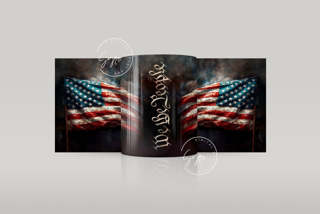 USA flag Mug Design, American flag USA, 4th July, Patriotic Mug Design ...