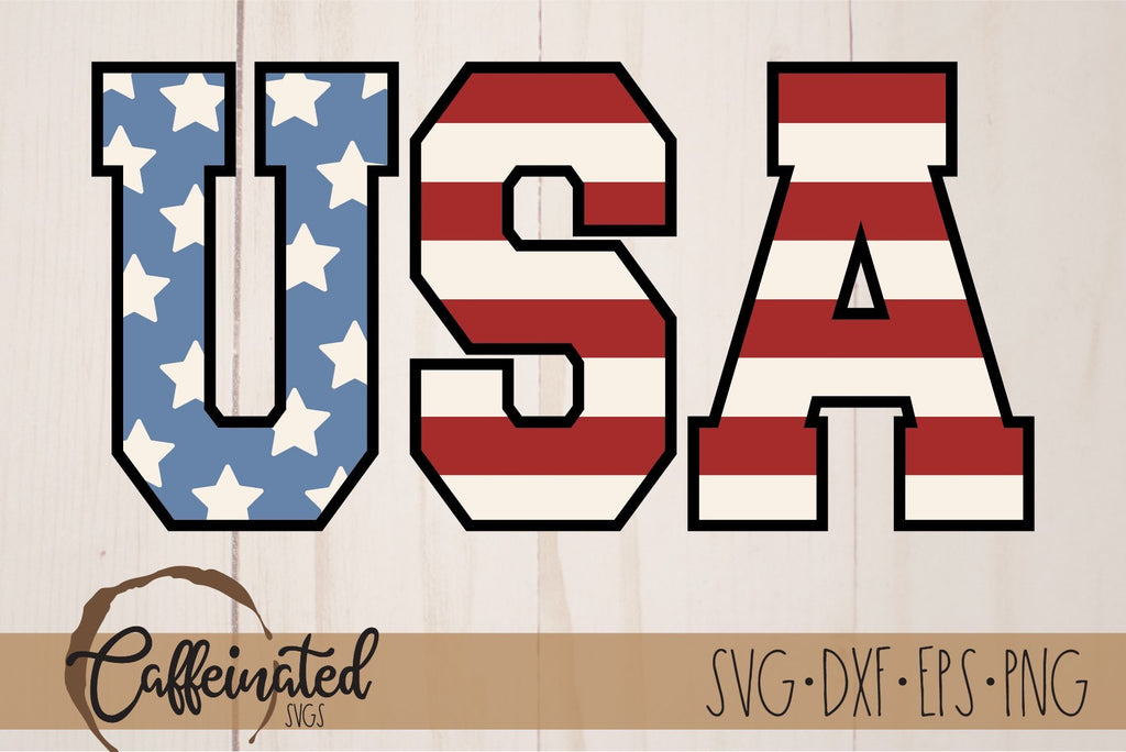 USA svg, Patriotic SVG - So Fontsy