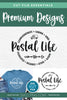 USPS svg - Postal life design with little postal truck - So Fontsy