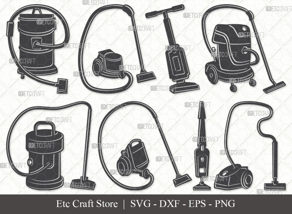 Vacuum Cleaner SVG, Cleaner Silhouette, Cleaning Svg, House Cleaner Svg ...