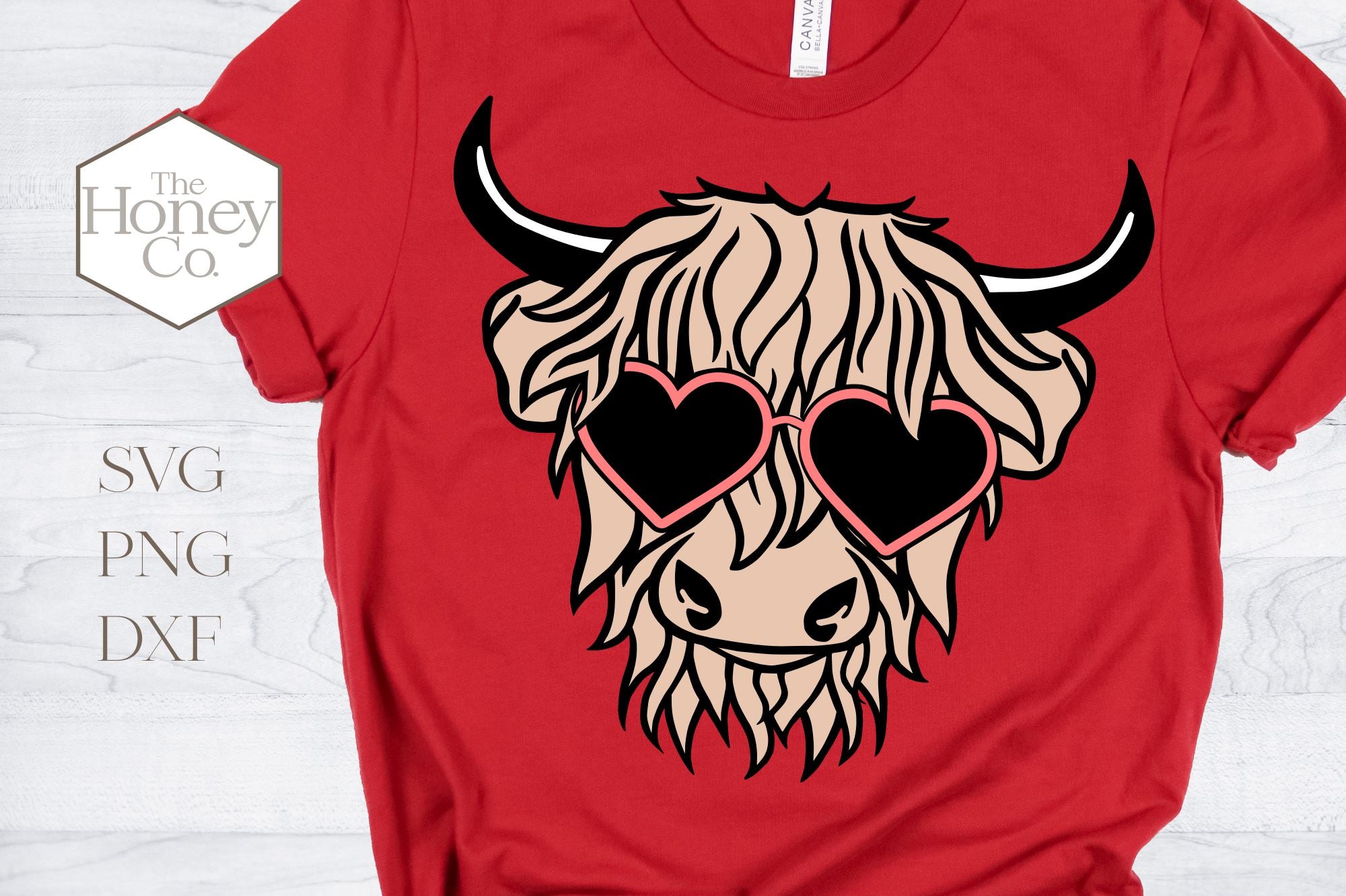 Valentine Cow SVG | Cow Sublimation - So Fontsy