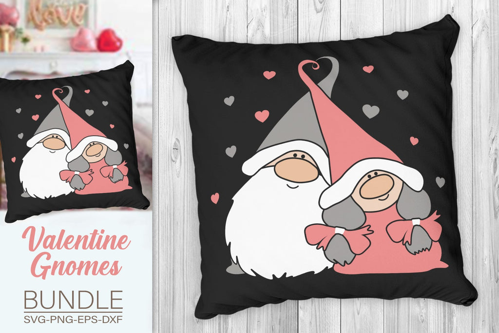 Valentine Gnomes Bundle Svg, Valentine's Day Gnomes Bundle, Gnomes Svg ...