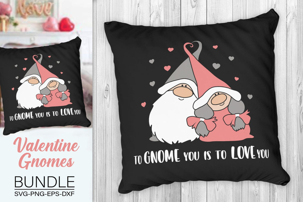 Valentine Gnomes Mega Bundle Svg, Valentine's Day Gnomes Bundle, Gnomes ...
