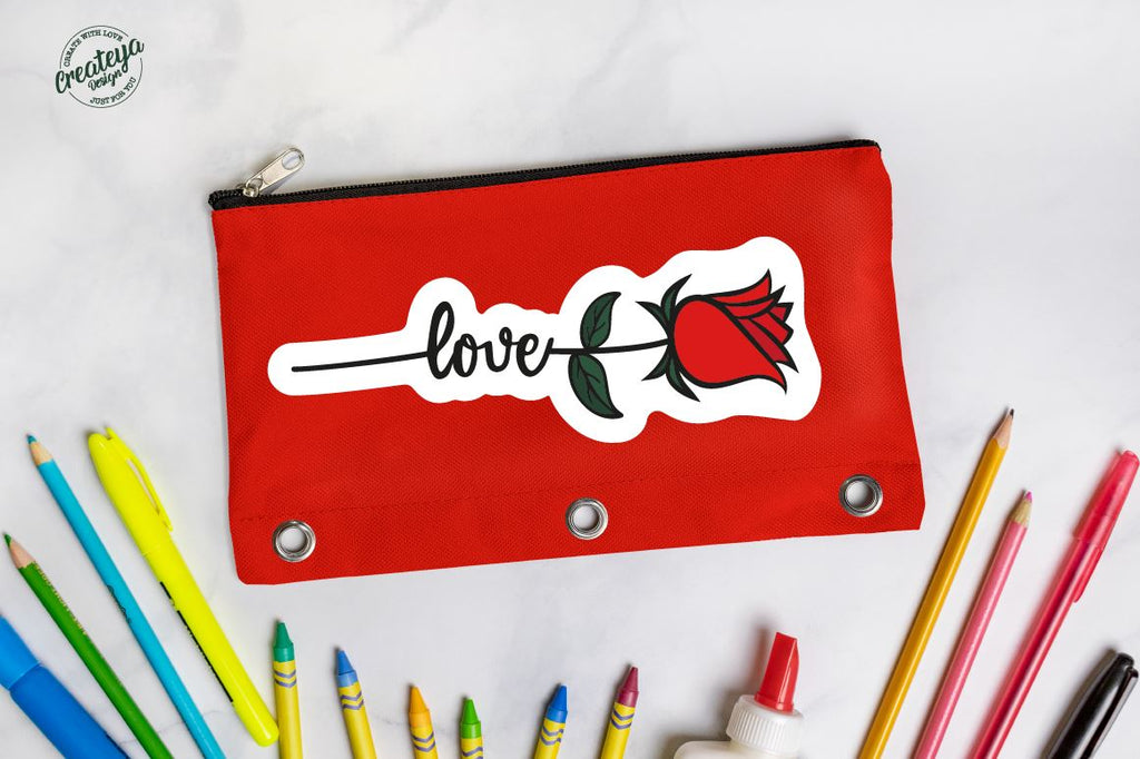 Valentine stickers Love stickers Sticker Pack Sticker svg - So Fontsy