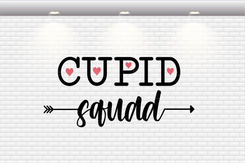 Valentine's Day - Cupid Squad - SVG, PNG, DXF, EPS - So Fontsy
