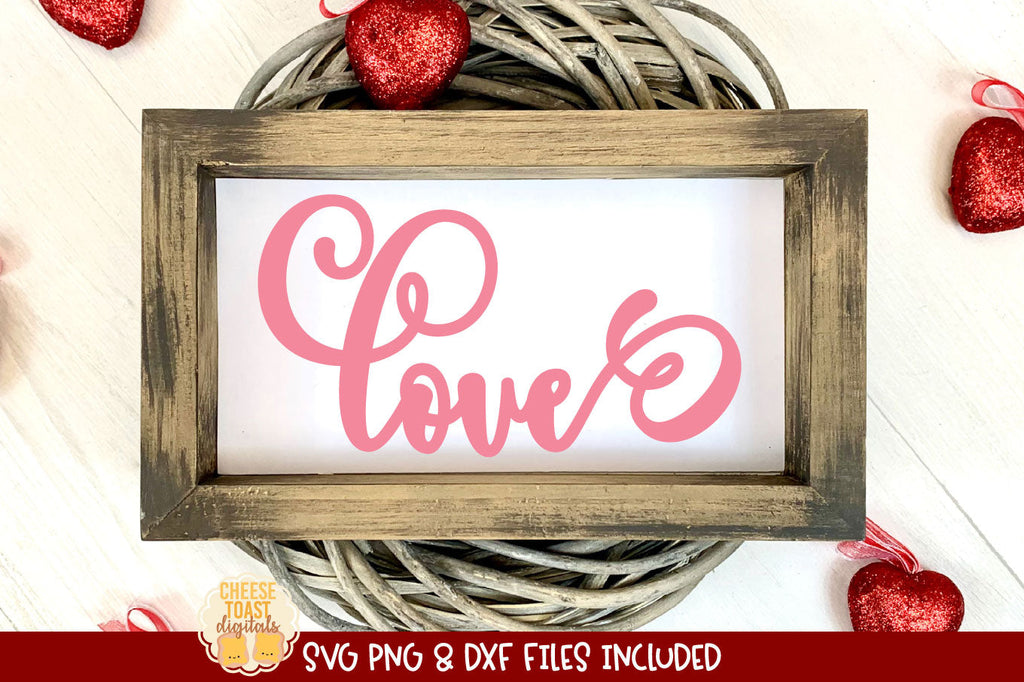 Valentine's Day Sign SVG Bundle | Love Designs for Signs - So Fontsy