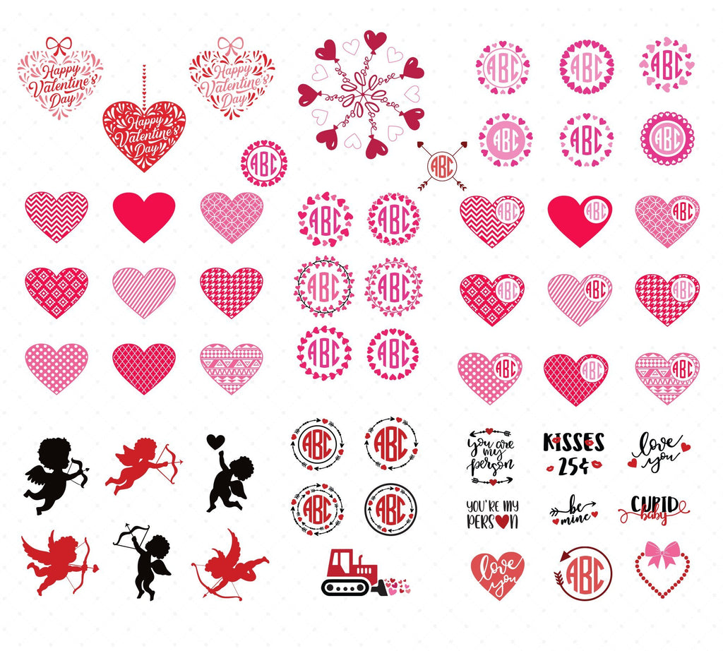 Valentines Day SVG Bundle - So Fontsy