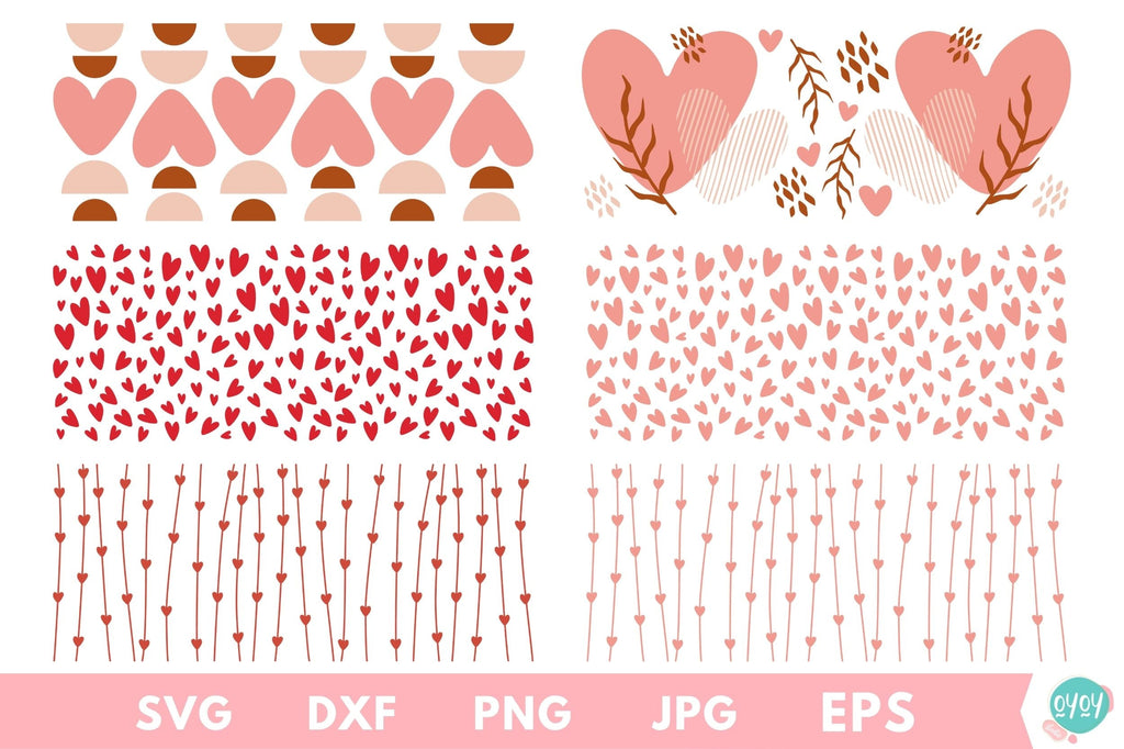 Valentine's Mug Wrap SVG & Sublimation Bundle | Mug Wrap PNG - So Fontsy