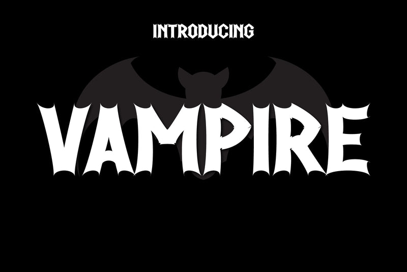 Vampire Fonts - So Fontsy