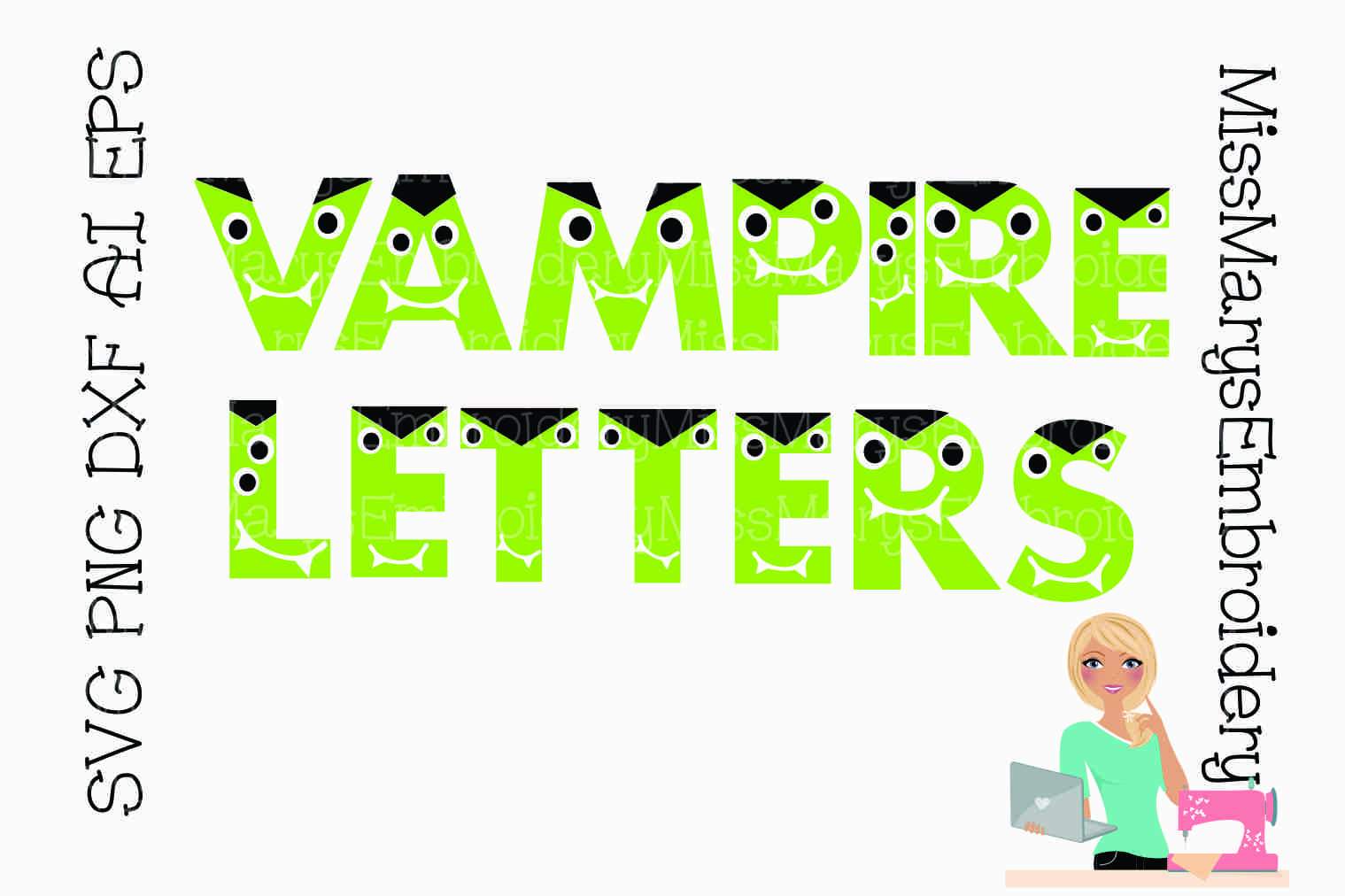 Vampire Letters - So Fontsy