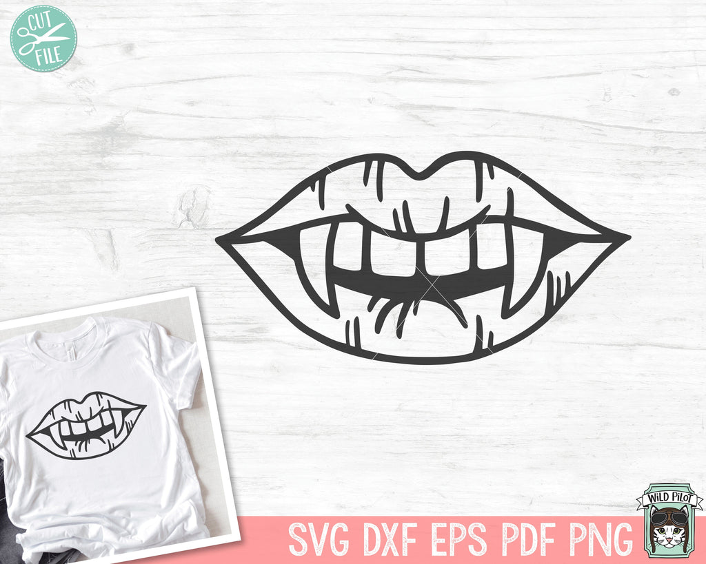 Vampire SVG, Vampire Bite SVG, Halloween SVG, Halloween png, Halloween ...