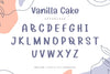 Vanilla Cake - Handwritten Font - So Fontsy