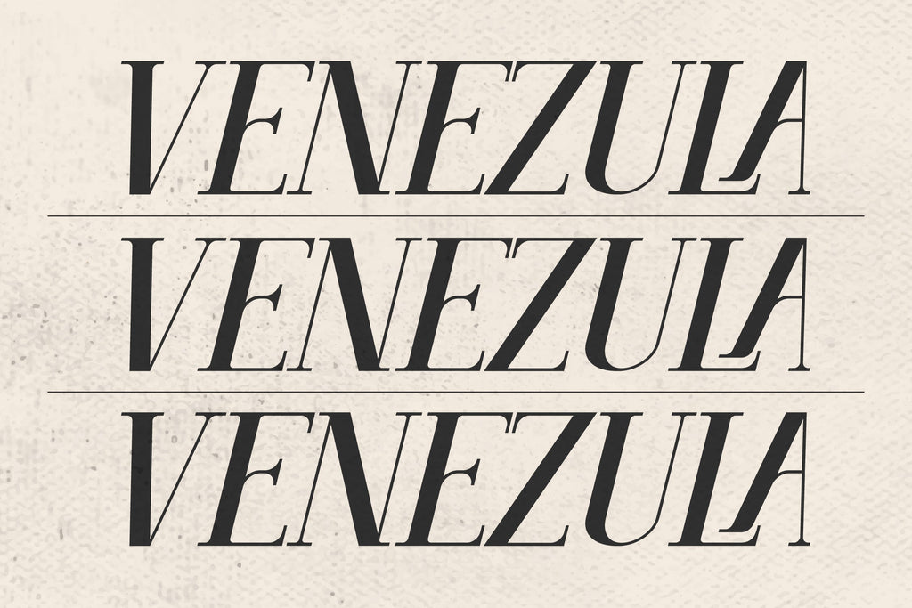 VENEZULA Typeface - So Fontsy