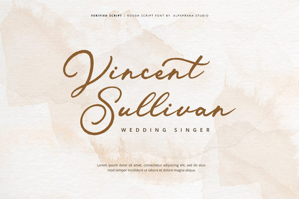 Verified Script - Rough Script Font - So Fontsy