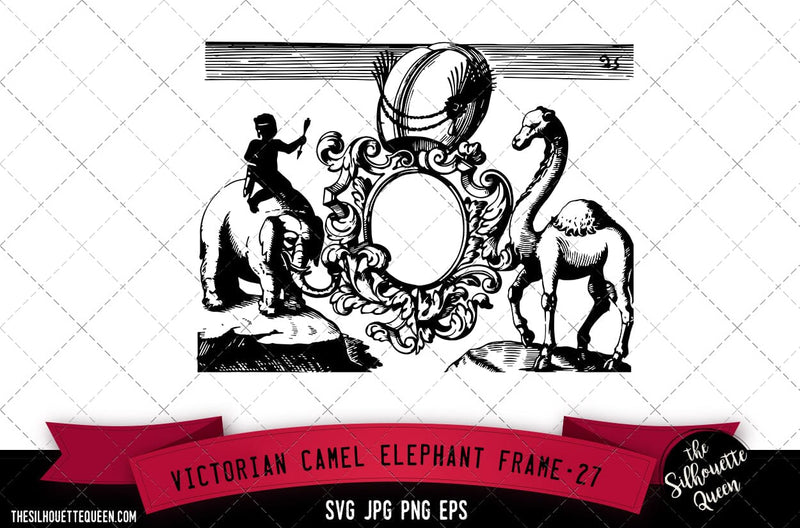 Victorian Frame (27) SVG -Vector Art Commercial & Personal Use- Cricut ...