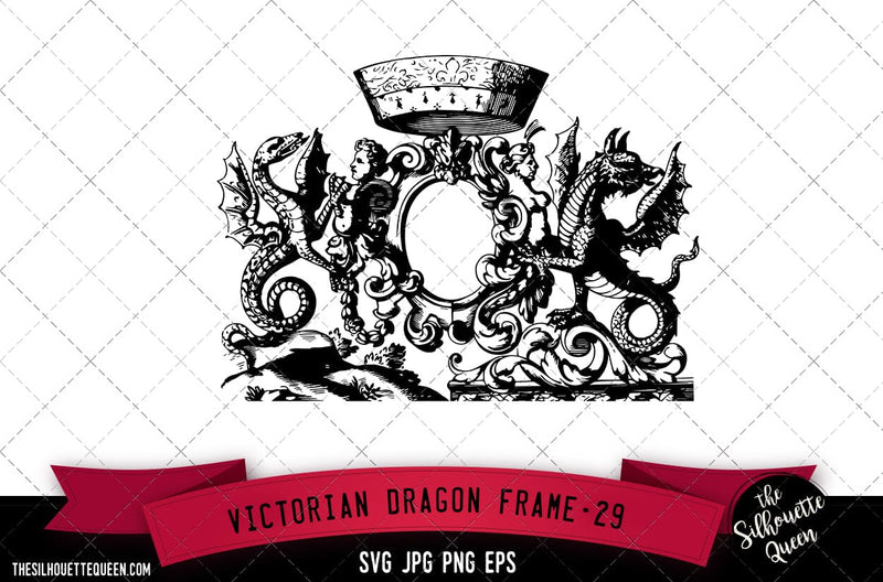 Victorian Frame (30) SVG -Vector Art Commercial & Personal Use- Cricut ...
