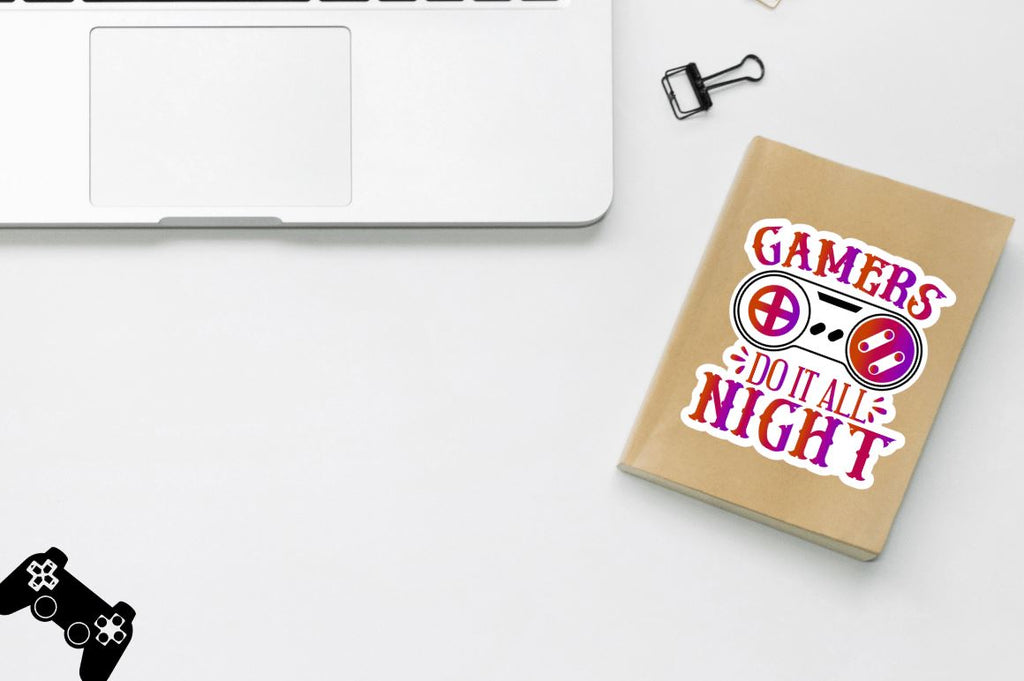 Video Game Printable Sublimation Stickers Bundle - So Fontsy