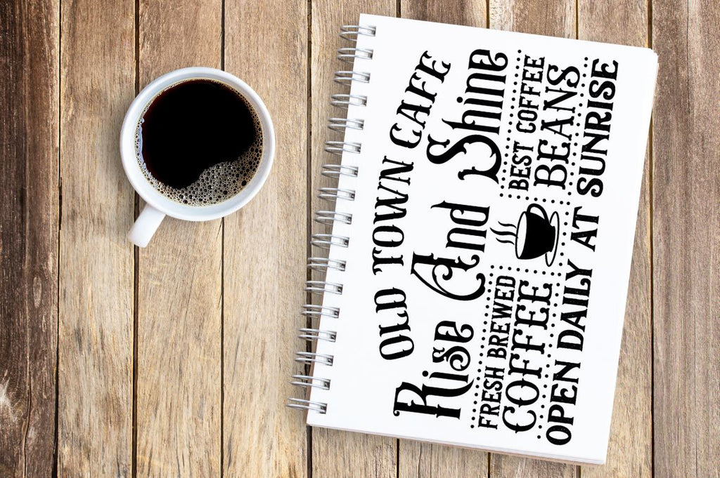 Vintage Coffee Sign Svg Bundle - So Fontsy
