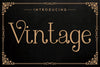 Vintage Font - So Fontsy