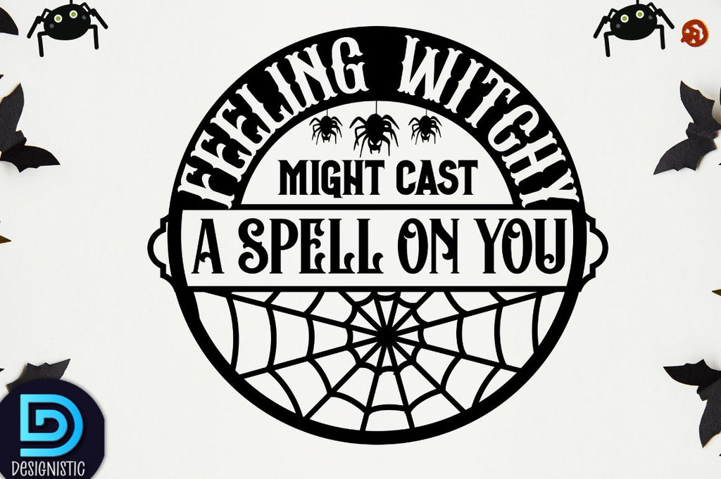 Vintage Halloween Sign Bundle, - So Fontsy