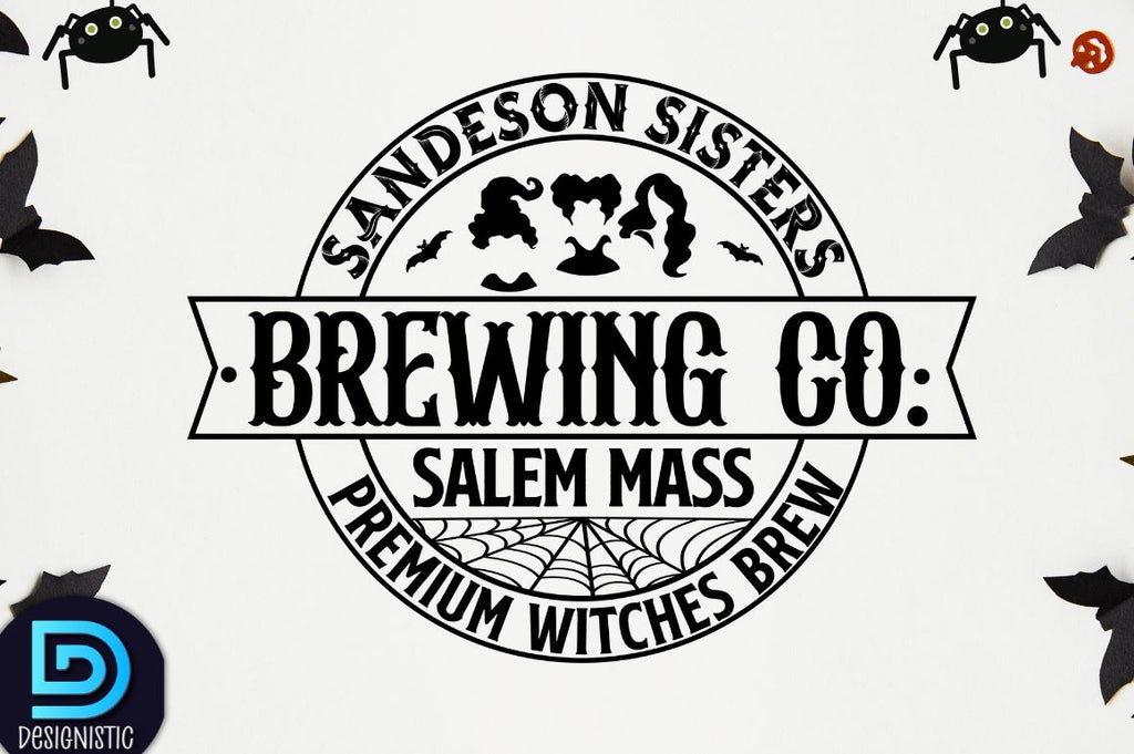 Vintage Halloween Sign Bundle, - So Fontsy