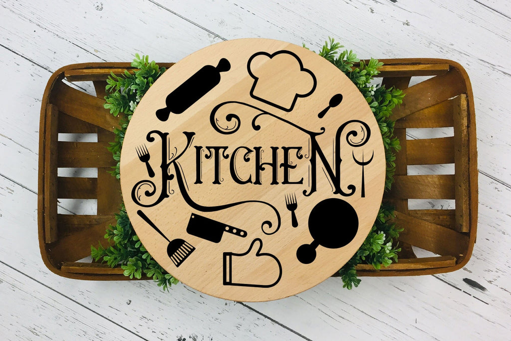 Vintage Kitchen Sign SVG Bundle - So Fontsy