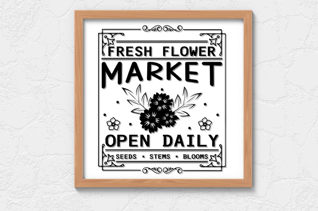 Vintage Spring Sign SVG Bundle - So Fontsy