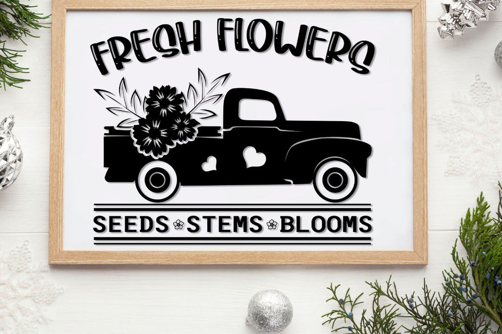 Vintage Spring Sign SVG Bundle - So Fontsy