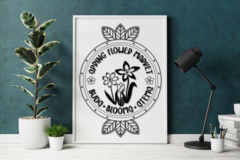 Vintage Spring Sign SVG Bundle - So Fontsy