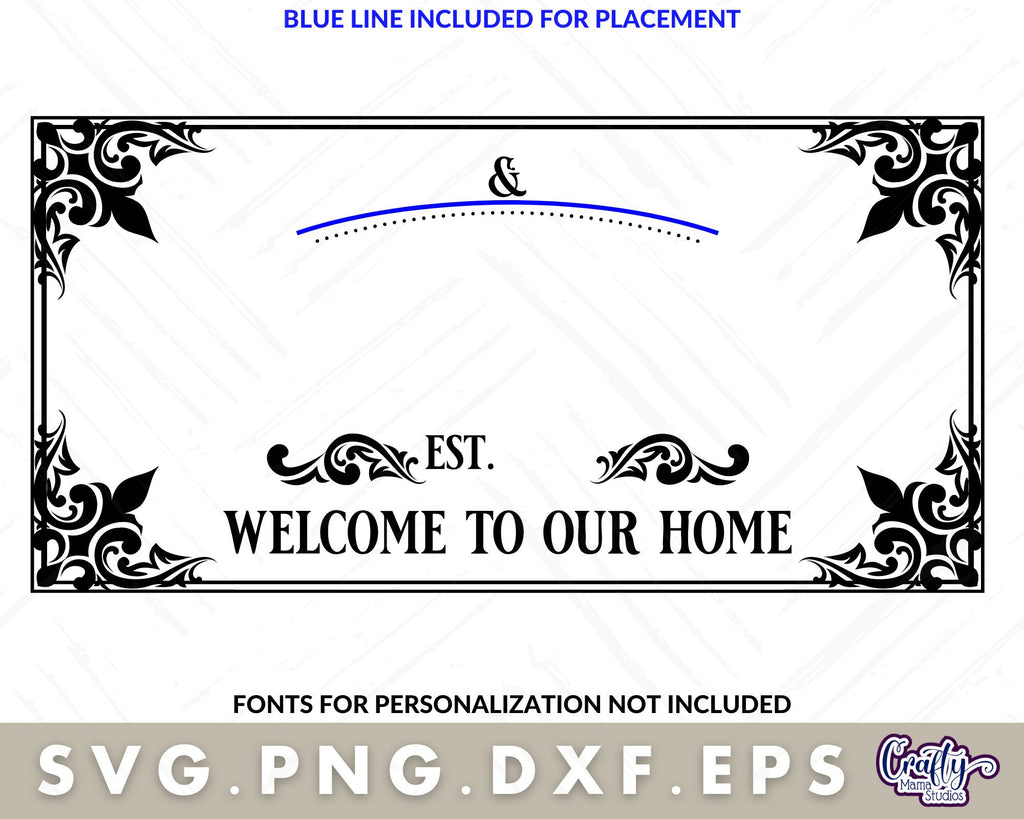 Vintage Style Family Sign Svg #10 - So Fontsy