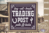 VIntage Trading Post Sign | Western Svg | Pelt And Hides Svg - So Fontsy