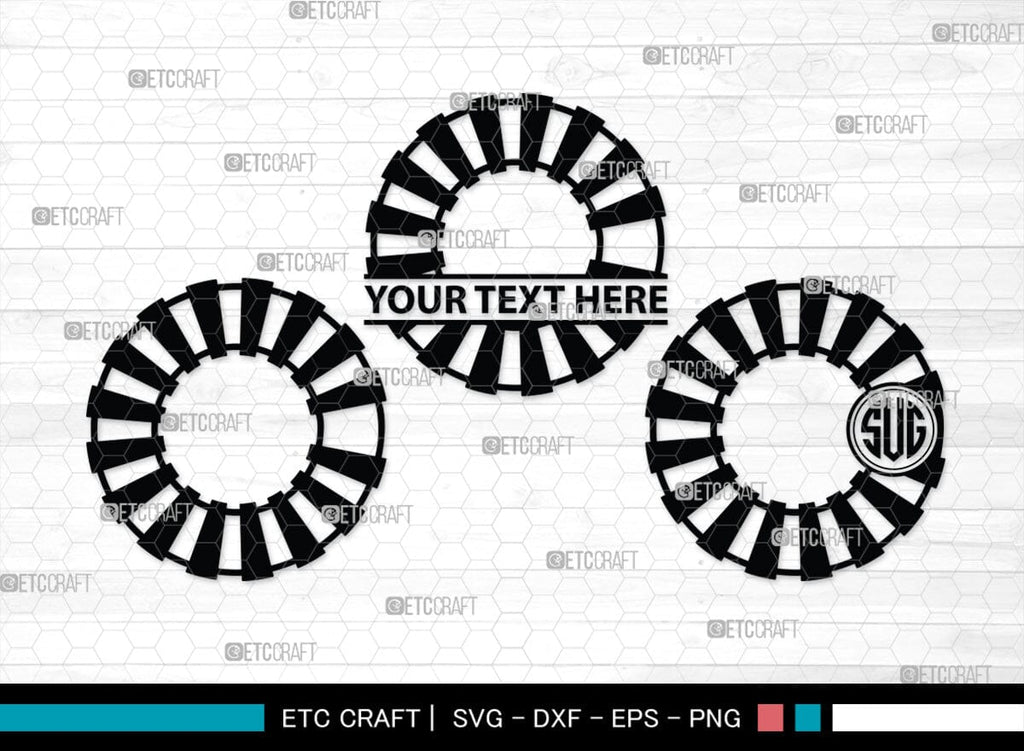 Vintage Train Monogram, Vintage Train Silhouette, Vintage Train SVG ...