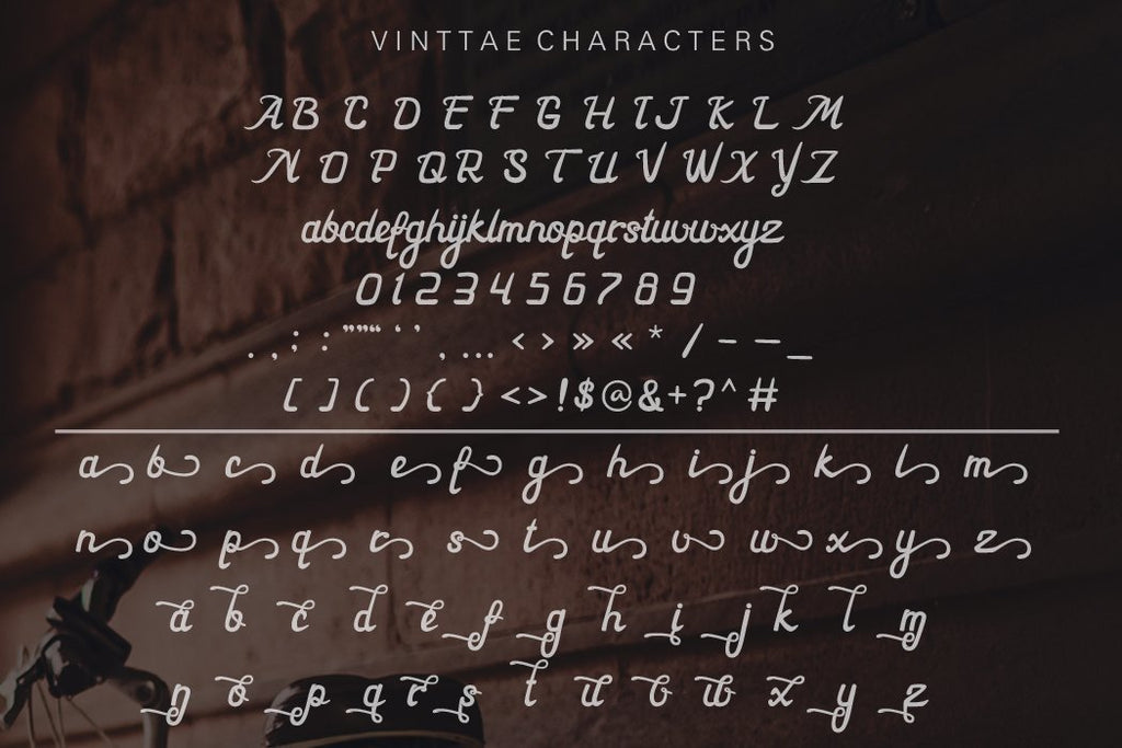Vinttae font - So Fontsy