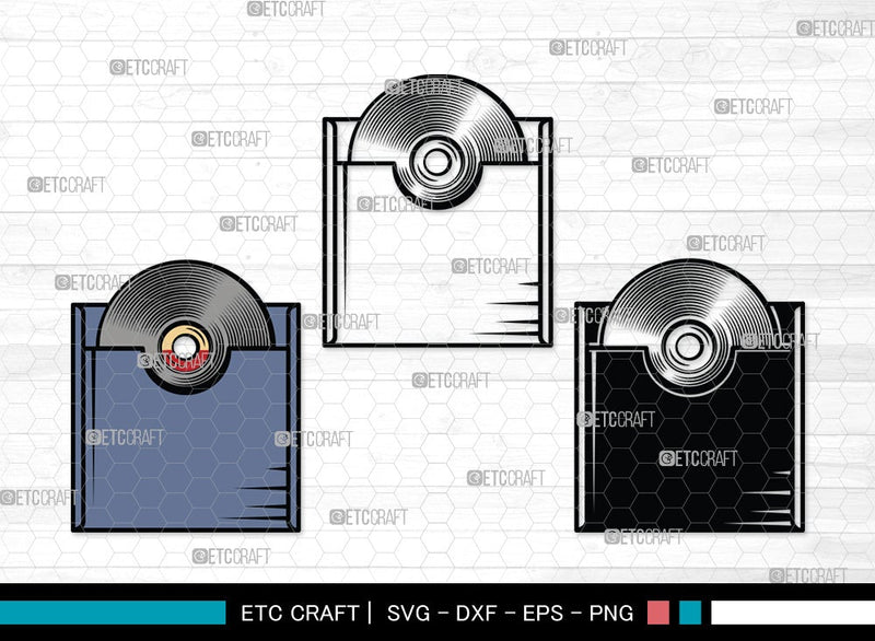 Vinyl Record SVG | Vinyl Disc Svg | Vinyl Record Svg | Dj Turntable Svg ...