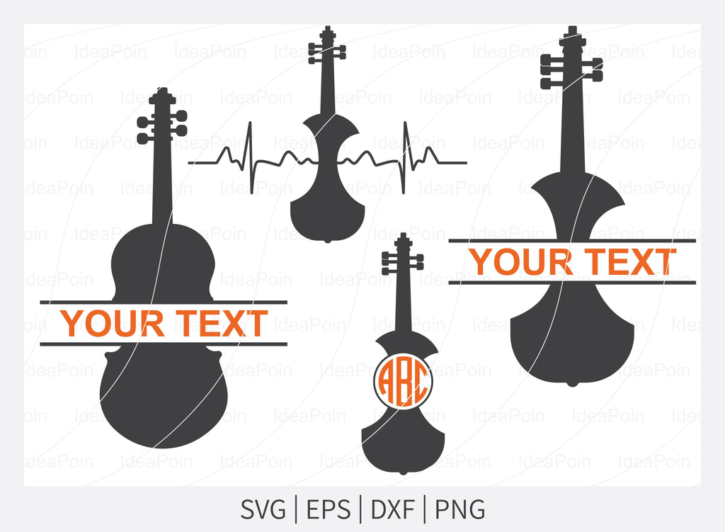 Violin SVG Bundle, Violinist SVG, Heartbeat Violin File, Violin ...