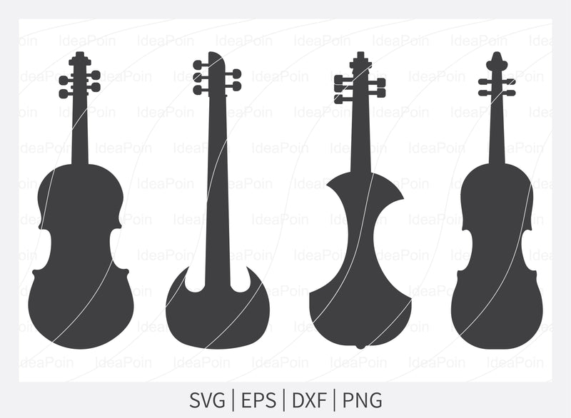 Violin SVG Bundle, Violinist SVG, Heartbeat Violin File, Violin ...