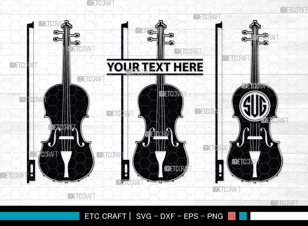 Violinist Monogram, Violinist Silhouette, Violinist SVG, Violin Player ...