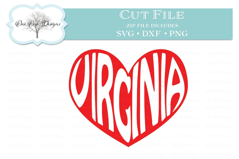 Virginia State Heart - So Fontsy