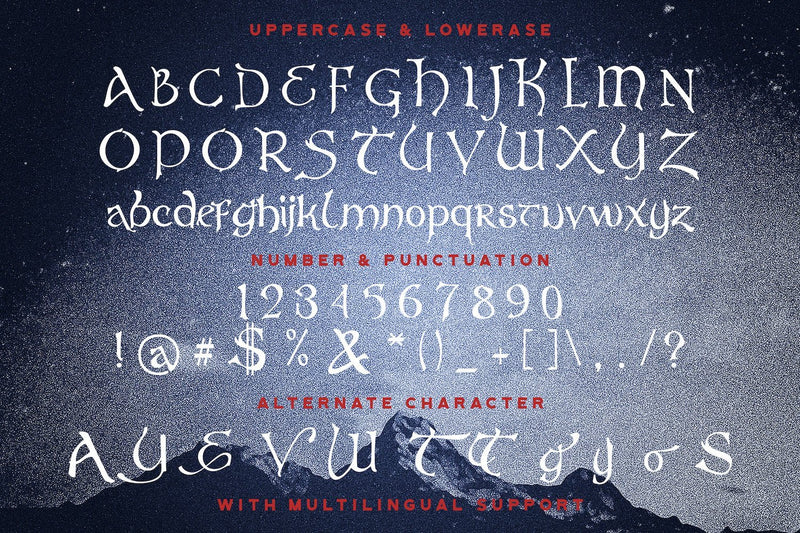 Virgo Display - Haunted Display Font - So Fontsy